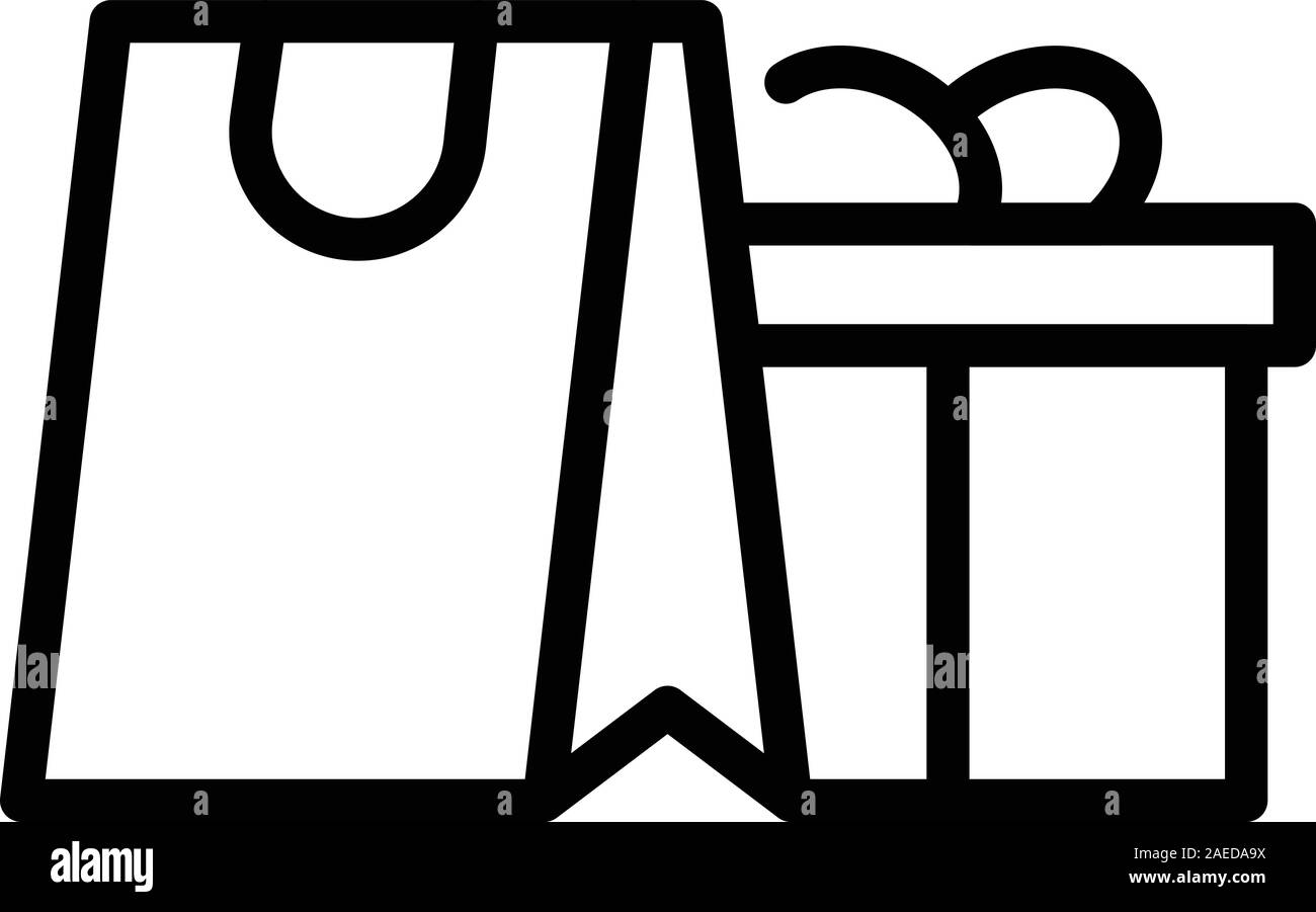 Paper bag clothes line Stock Vector Images - Alamy