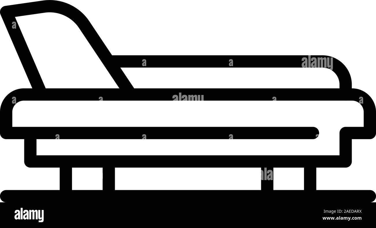 Daybed icon, outline style Stock Vector Image & Art - Alamy