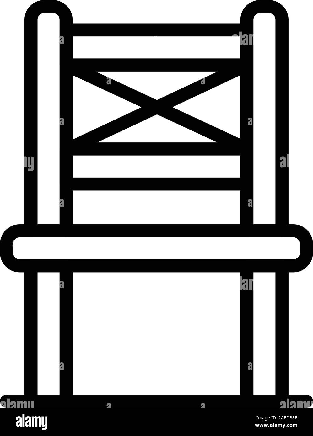 White armchair in front Black and White Stock Photos & Images - Alamy