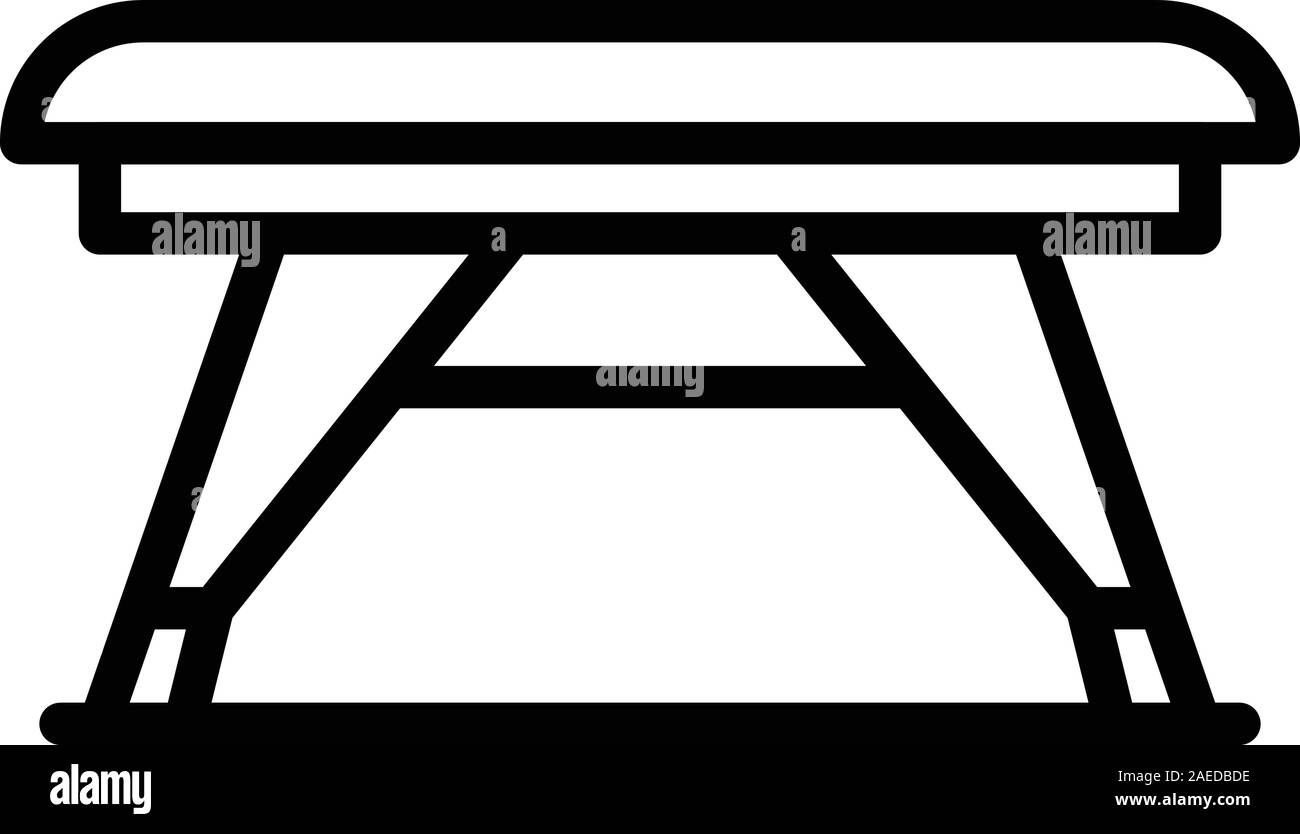 Small table icon, outline style Stock Vector Image & Art - Alamy