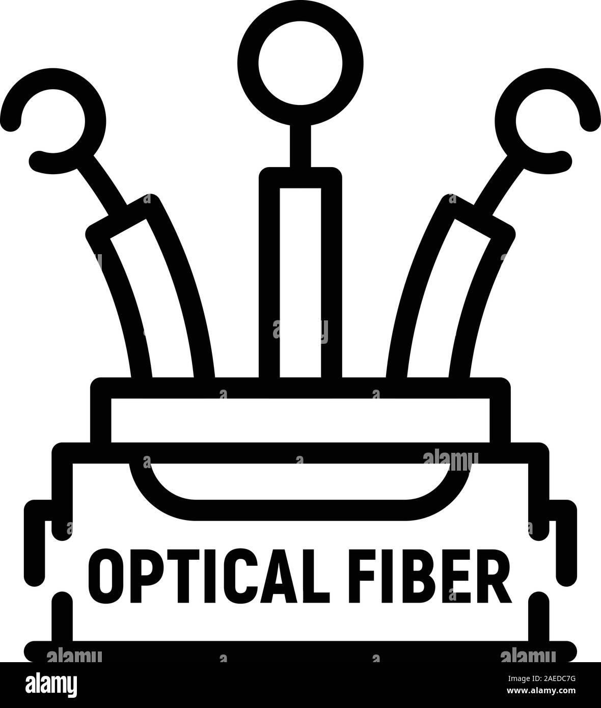 Speed cable icon, outline style Stock Vector Image & Art - Alamy