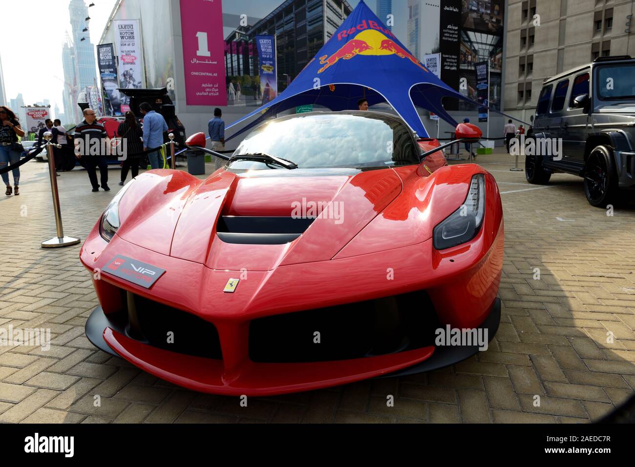 DUBAI, UAE - NOVEMBER 16: The Ferrari LaFerrari sportscar is on Dubai ...