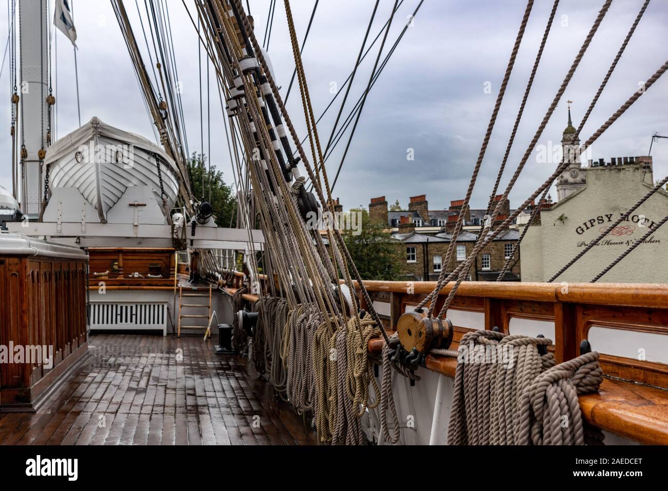 The Cutty Sark, Greenwich Stock Photo - Alamy