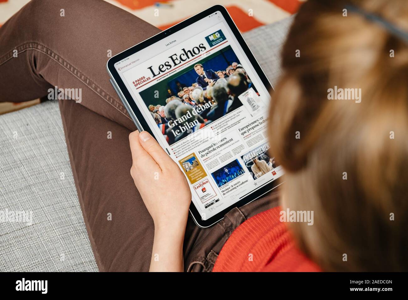 Emmanuel macron casual hi-res stock photography and images - Alamy