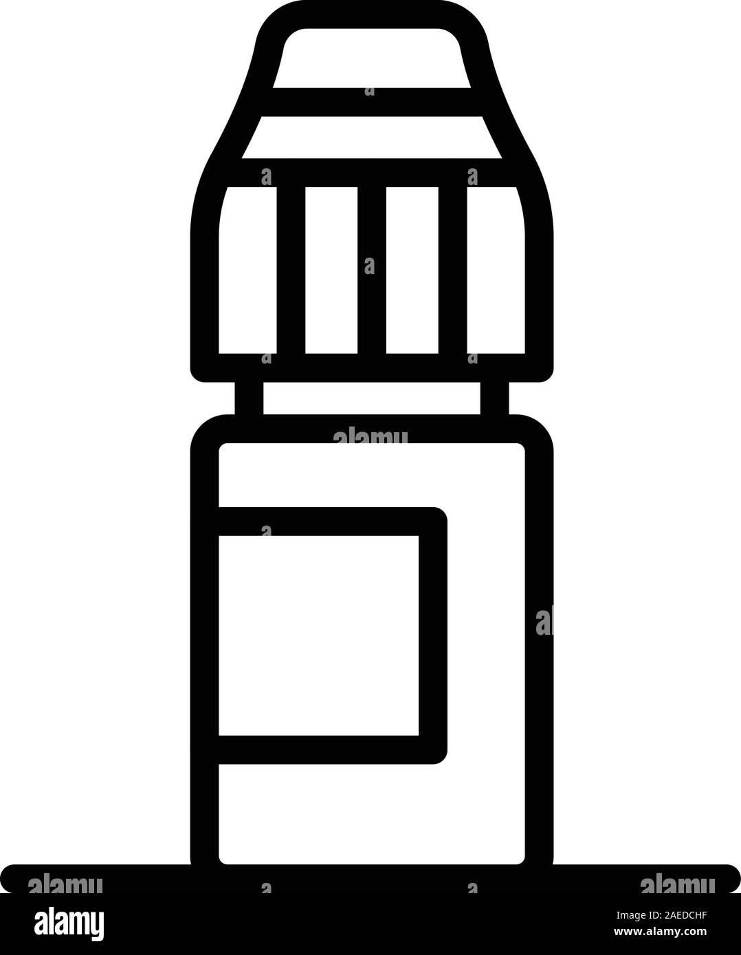Bottle eye drops icon Black and White Stock Photos & Images - Alamy