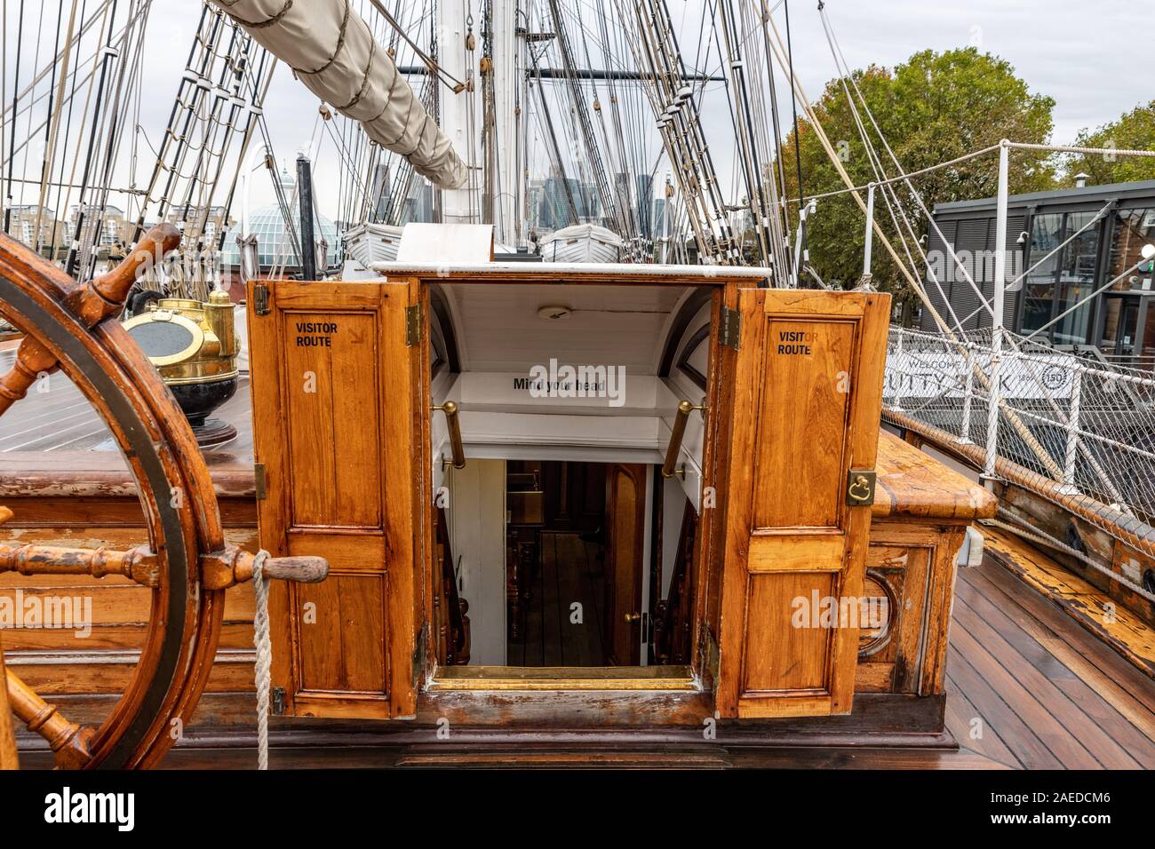 The Cutty Sark, Greenwich Stock Photo - Alamy