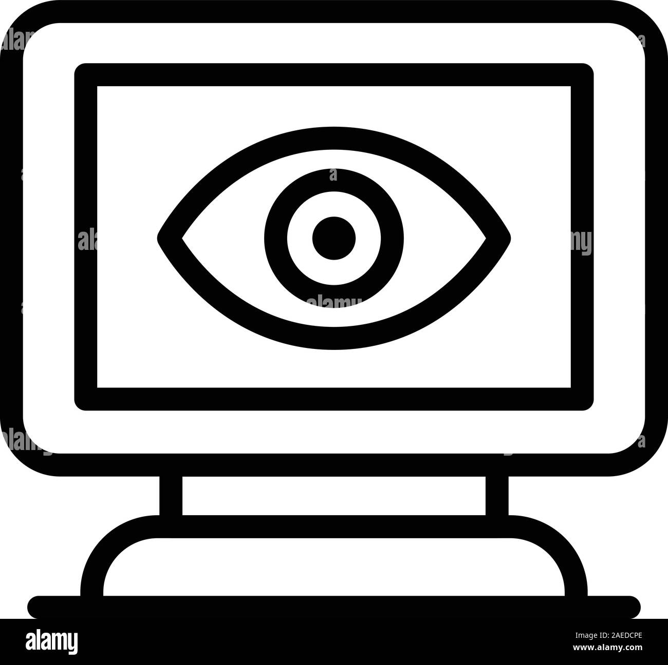 Computer vision syndrome Black and White Stock Photos & Images - Alamy