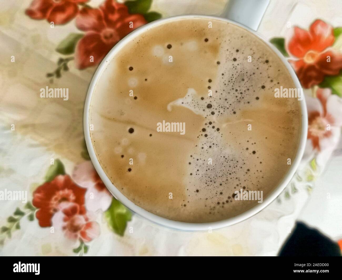 Cofee top view hi-res stock photography and images - Alamy