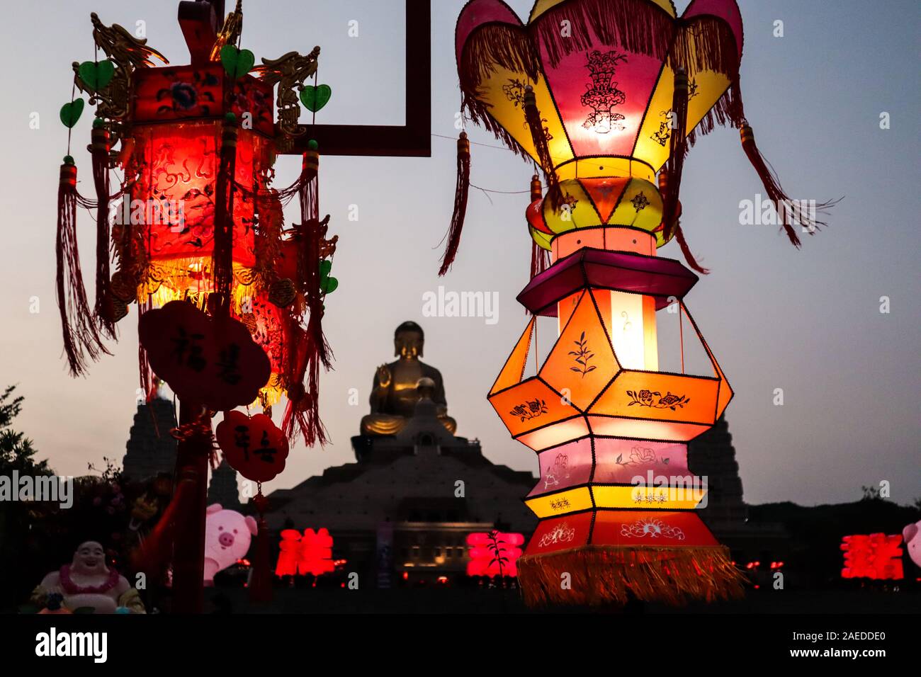 Buddhist new year buddha hi-res stock photography and images - Alamy