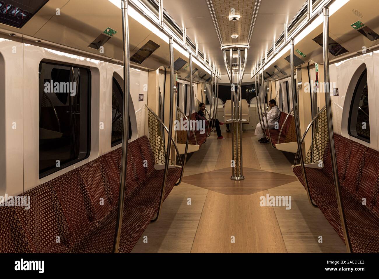 Doha metro train hi-res stock photography and images - Alamy