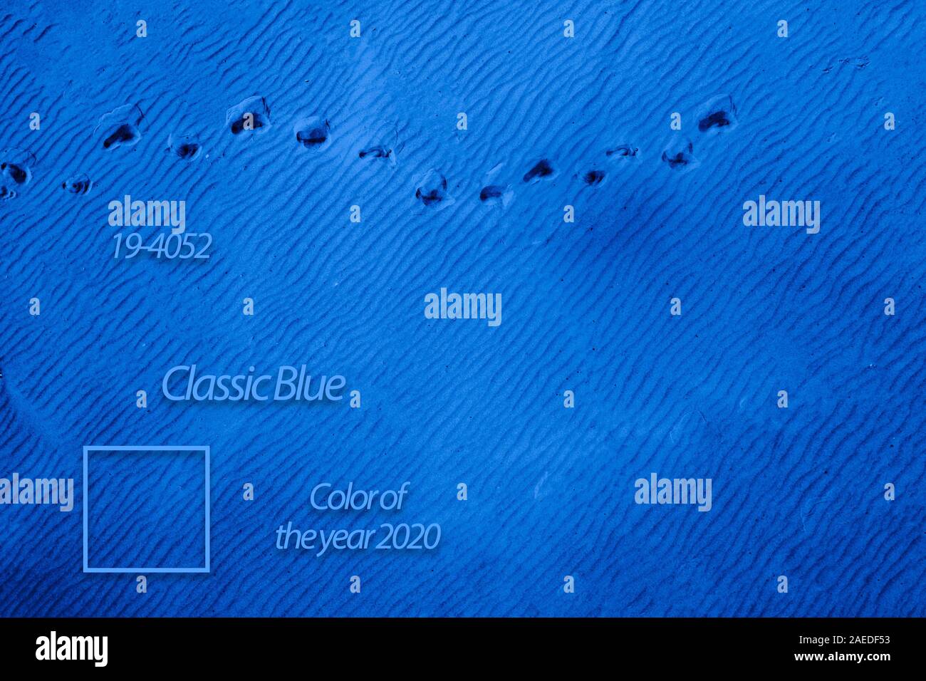 top aerial view of footsteps footprints on sand dunes in the desert ...