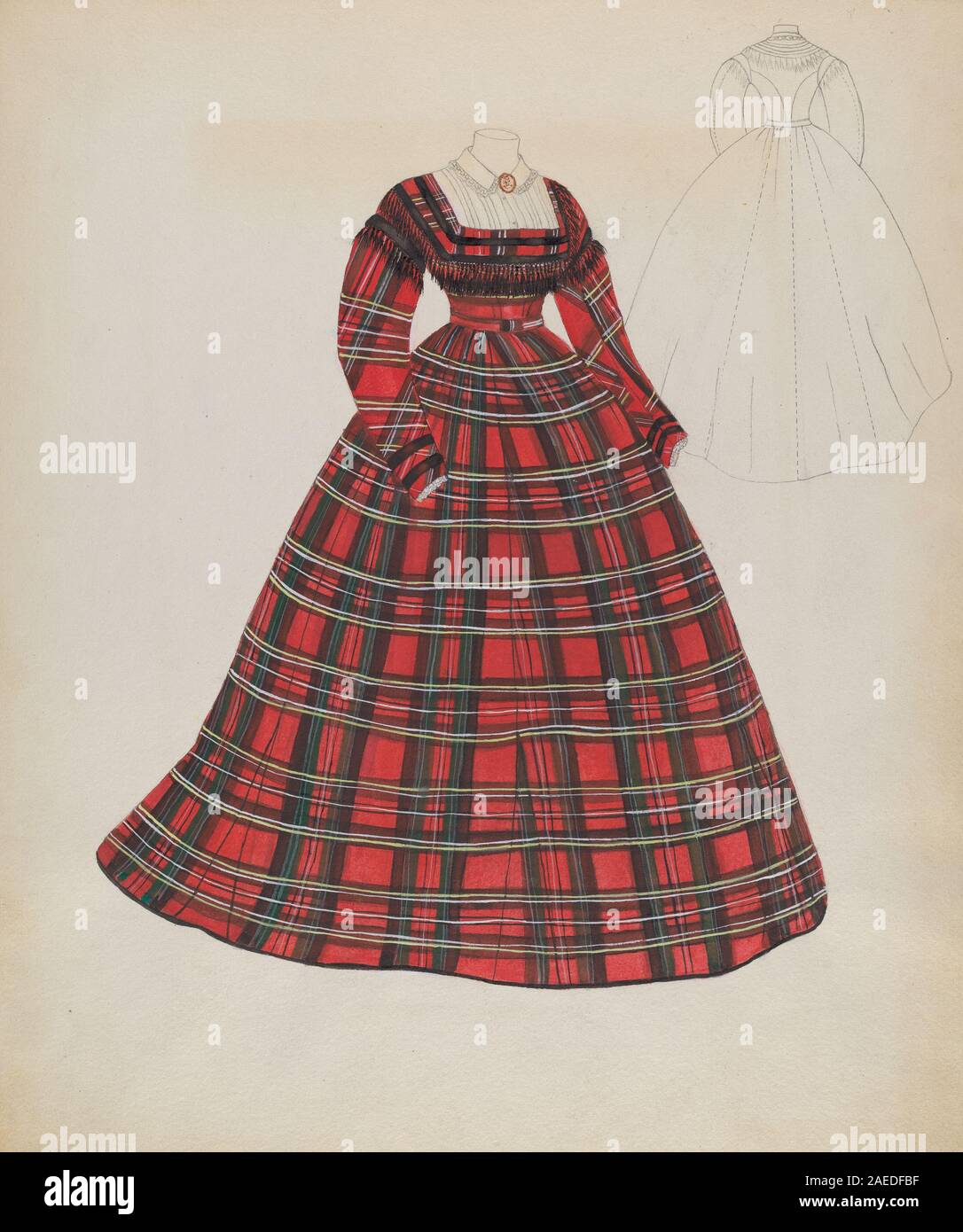 Hedwig Emanuel, Dress, c 1936 Dress; c. 1936 Stock Photo - Alamy