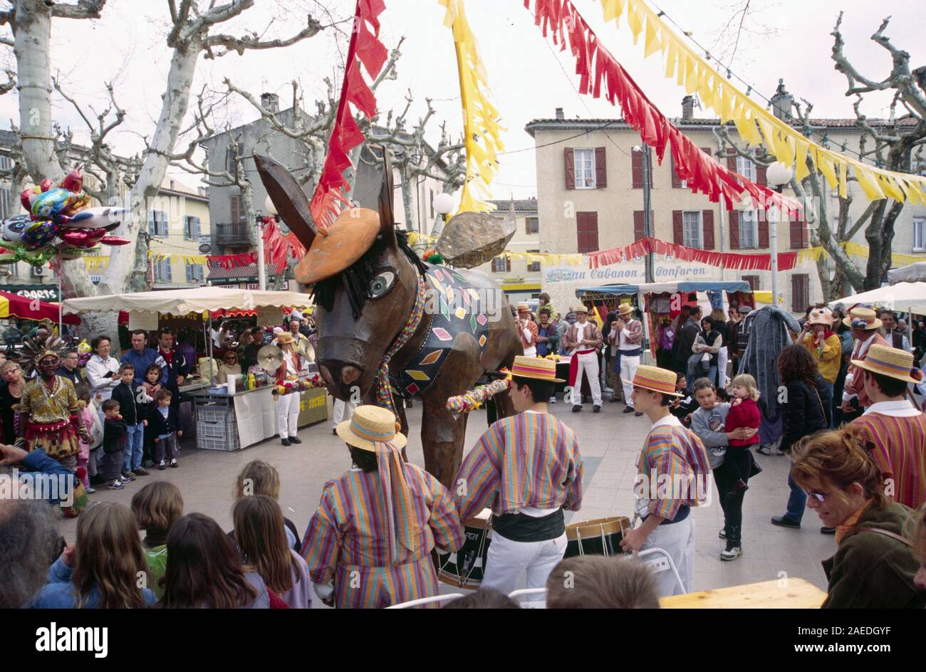 Donkey festival in Gonfaron Var France Provence only village in the ...