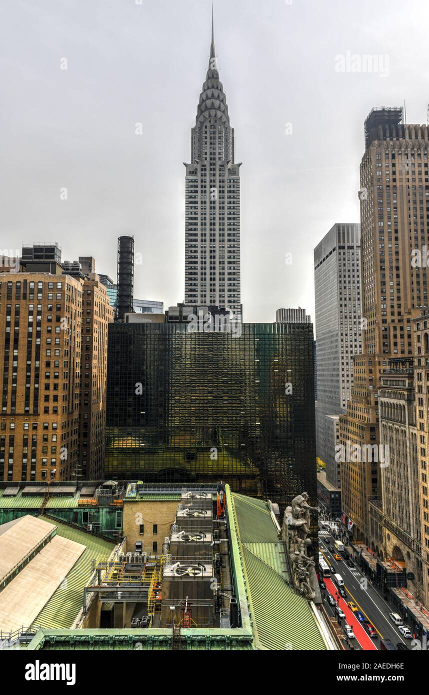 Chrystler building nyc hi-res stock photography and images - Alamy