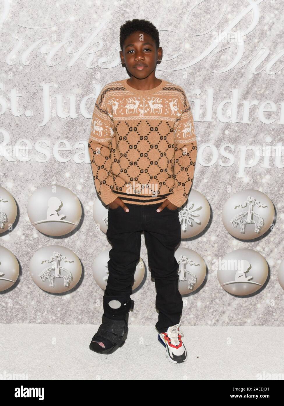 December 7, 2019, West Hollywood, California, USA: Christian Isaiah ...