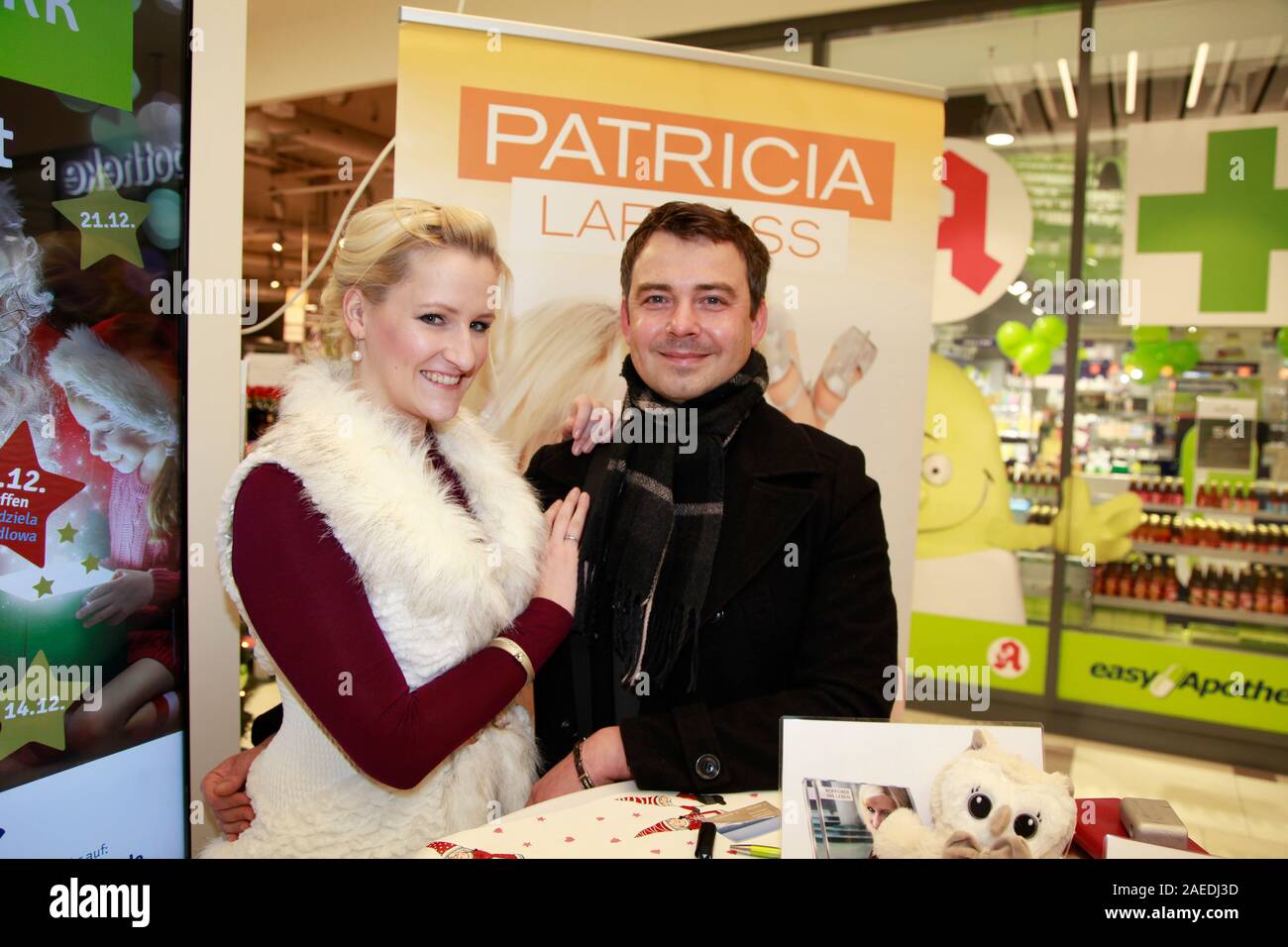 Patricia Larrass, hier mit Partner Martin Herrmann, bei einem Auftritt ...