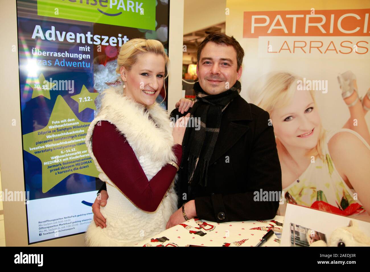 Patricia Larrass, hier mit Partner Martin Herrmann, bei einem Auftritt ...