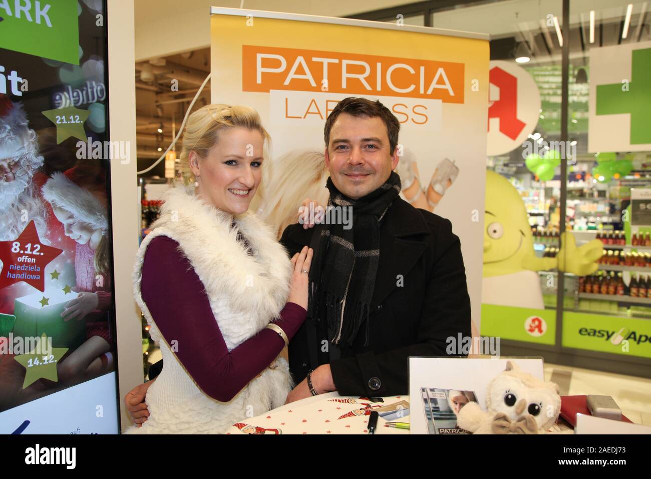 Patricia Larrass, hier mit Partner Martin Herrmann, bei einem Auftritt ...