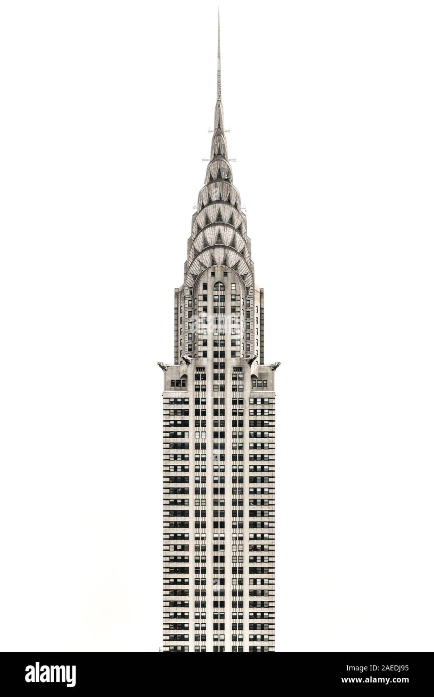 New york city chrystler building hi-res stock photography and images ...