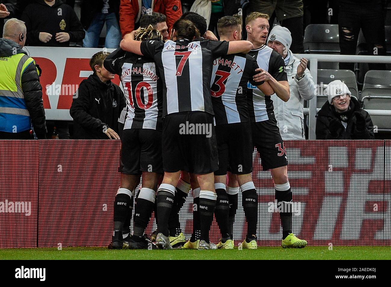 8th December 2019, St. James's Park, Newcastle, England; Premier League ...