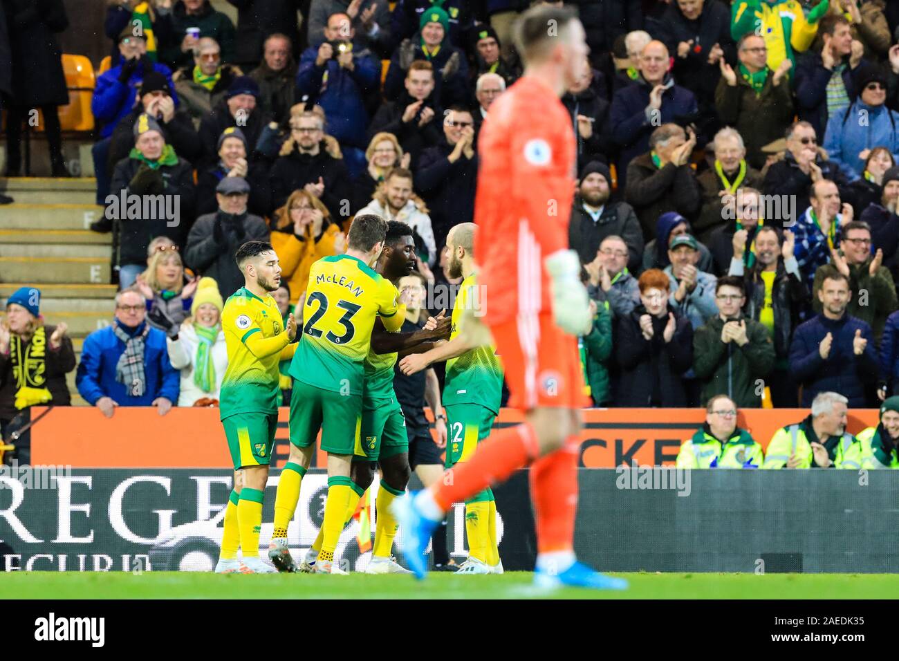 8th December 2019, Carrow Road, Norwich, England; Premier League ...
