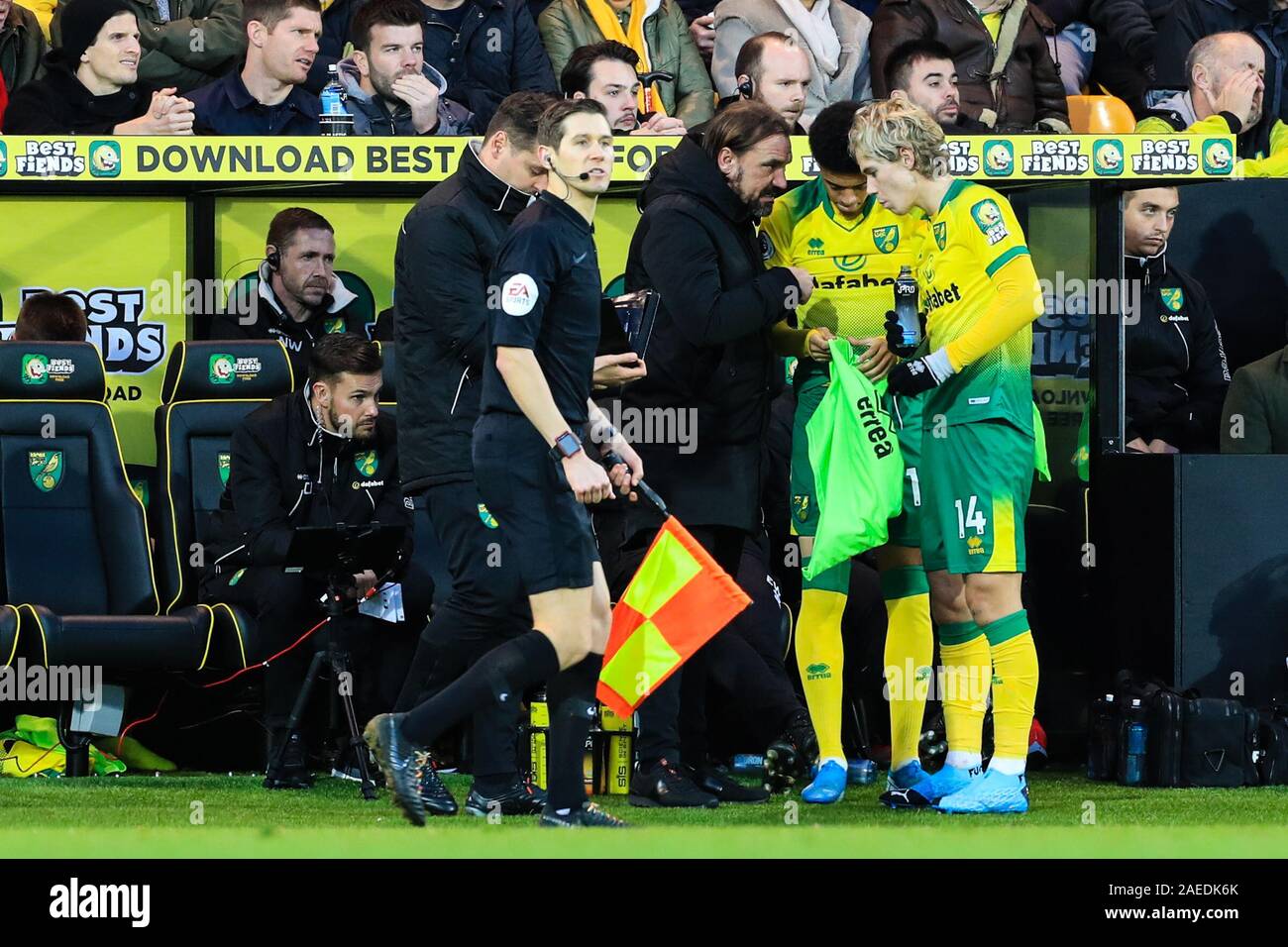 8th December 2019, Carrow Road, Norwich, England; Premier League ...