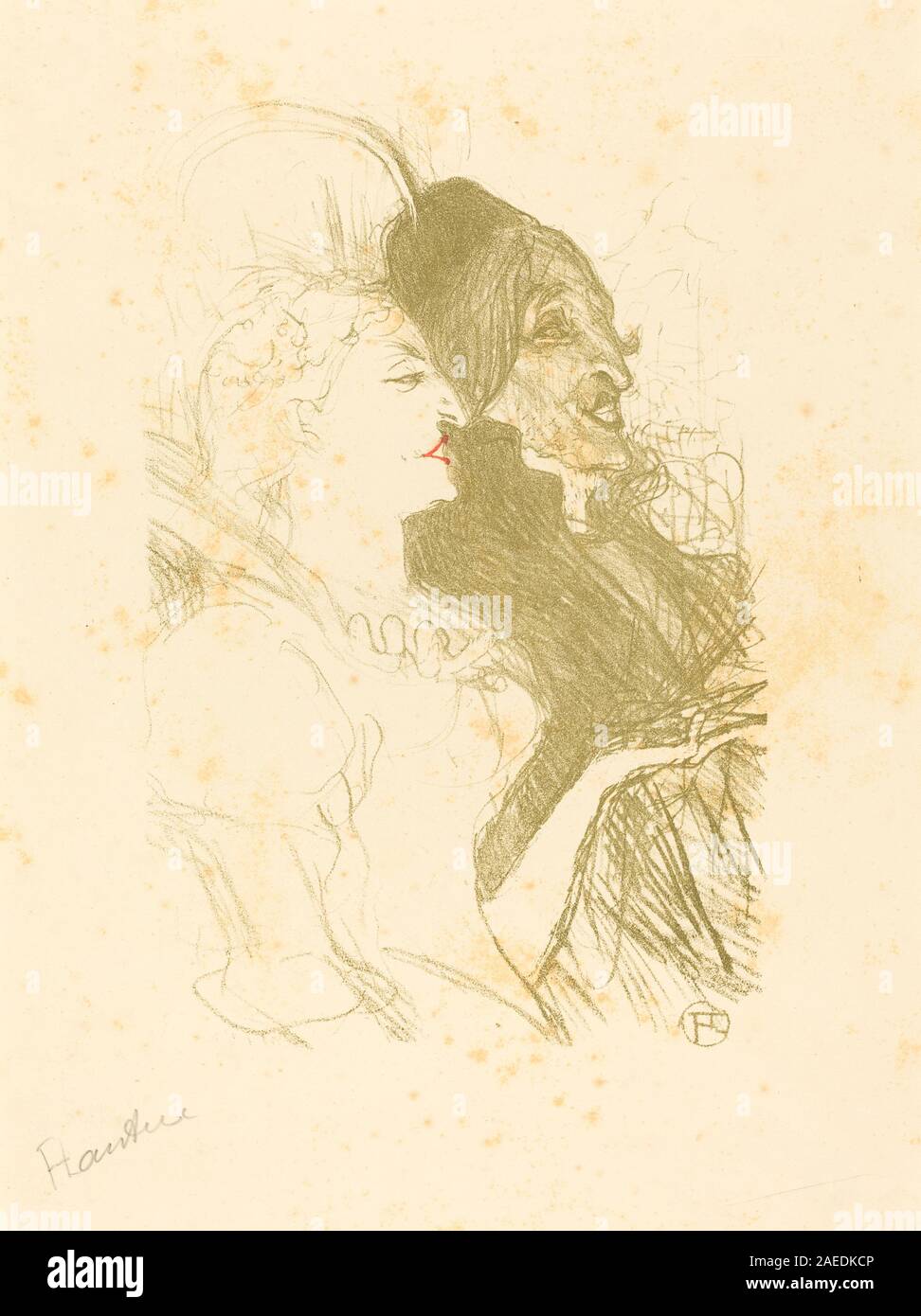 Henri de Toulouse-Lautrec, Carnival (Carnaval), 1894 Carnival (Carnaval ...