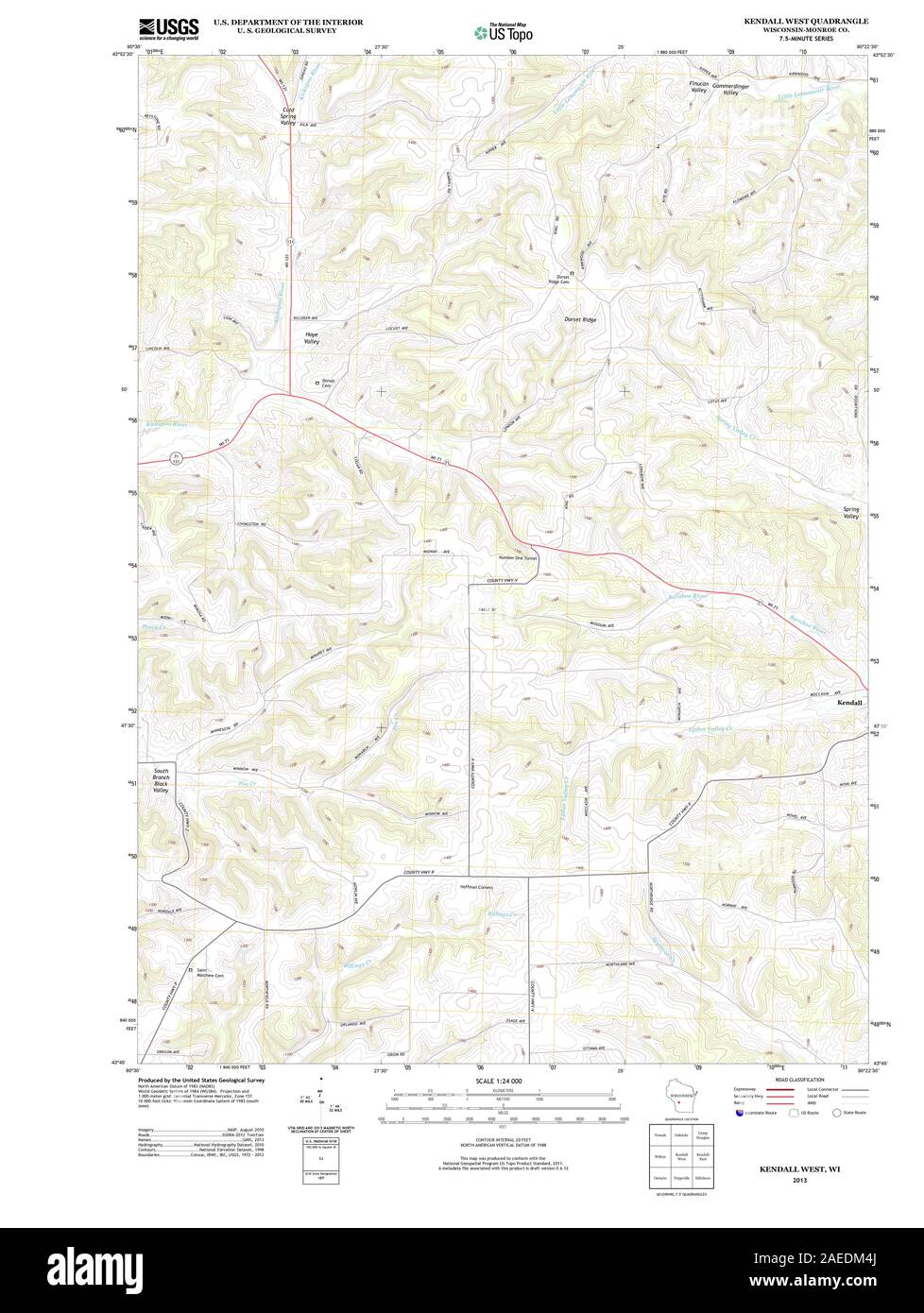 Kendall map Cut Out Stock Images & Pictures - Alamy