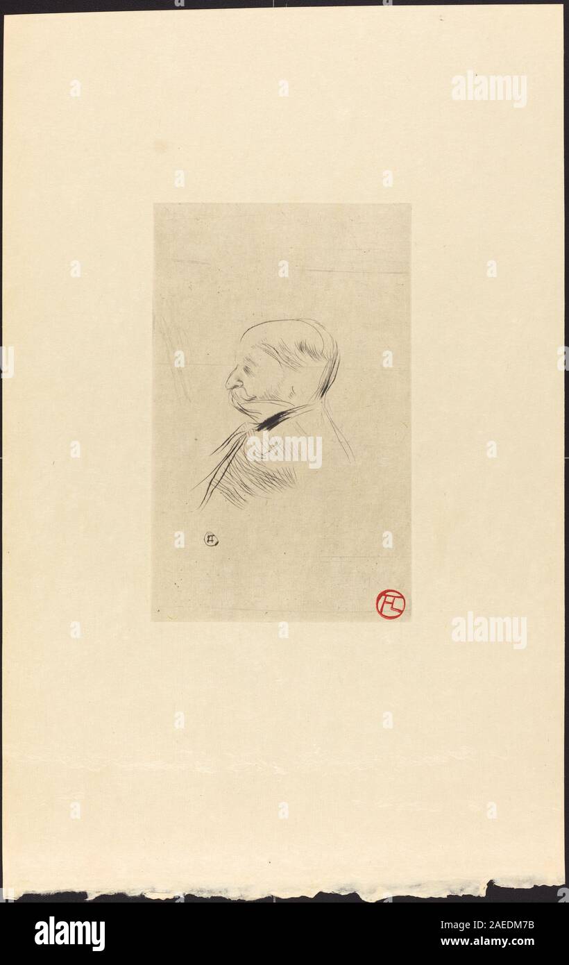This portrait by Henri de Toulouse-Lautrec, 1898, depicts M. X. It ...