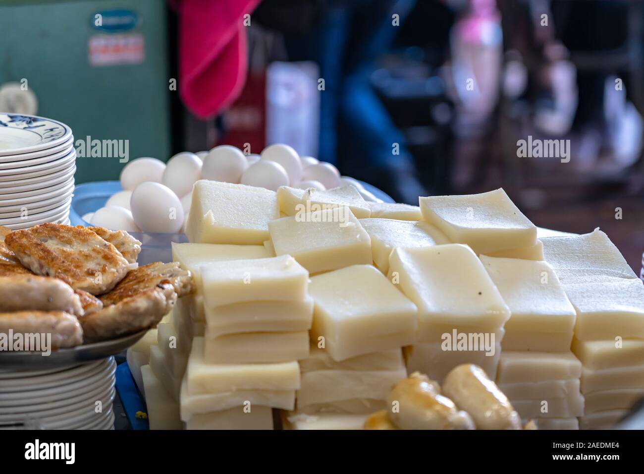 Taichung Second Public Market. famous tourist attraction, people can ...