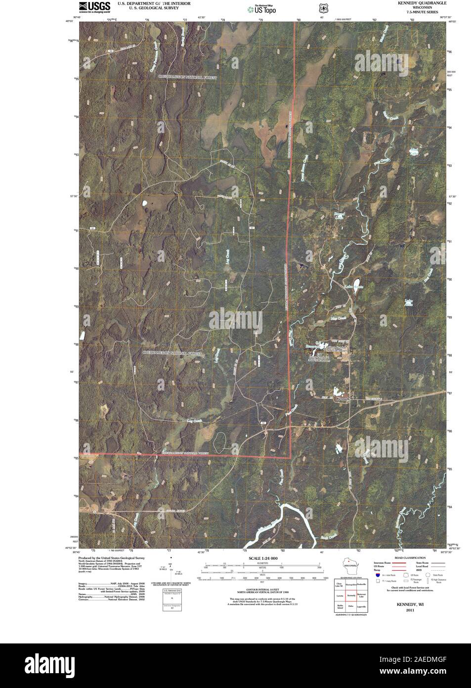 Map of kennedy Cut Out Stock Images & Pictures - Alamy