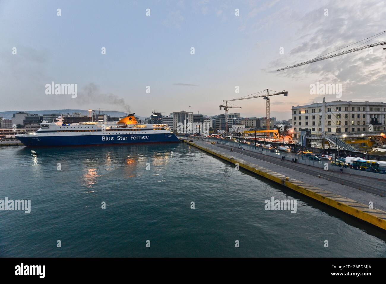 Port of Piraeus, Athens, Greece Stock Photo - Alamy