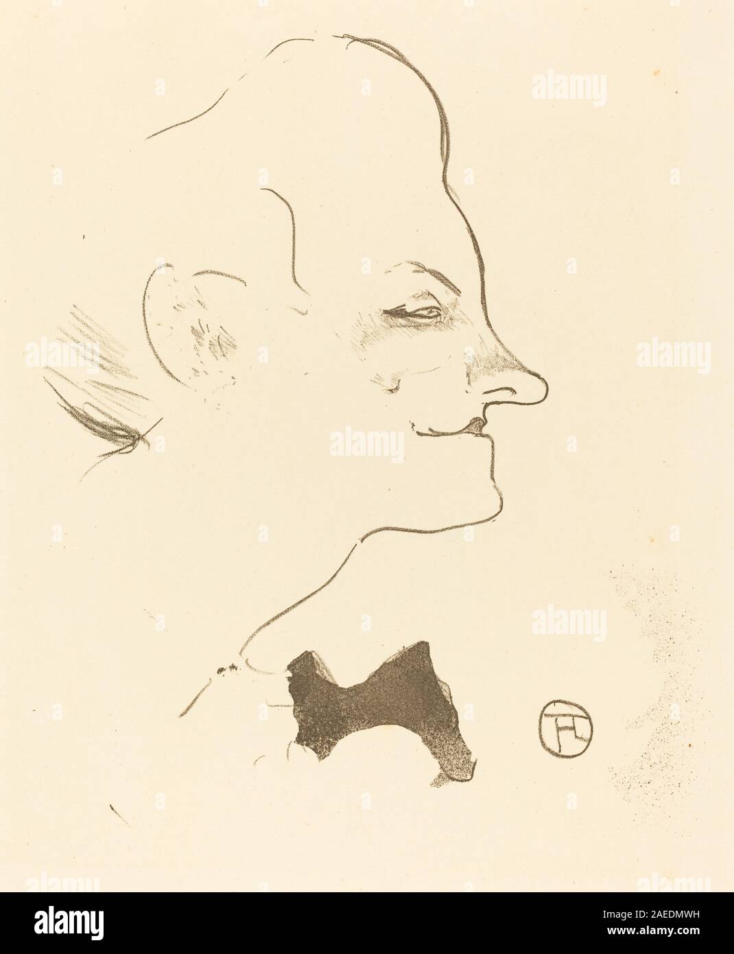 This 1893 lithograph by Henri de Toulouse-Lautrec depicts the singer ...