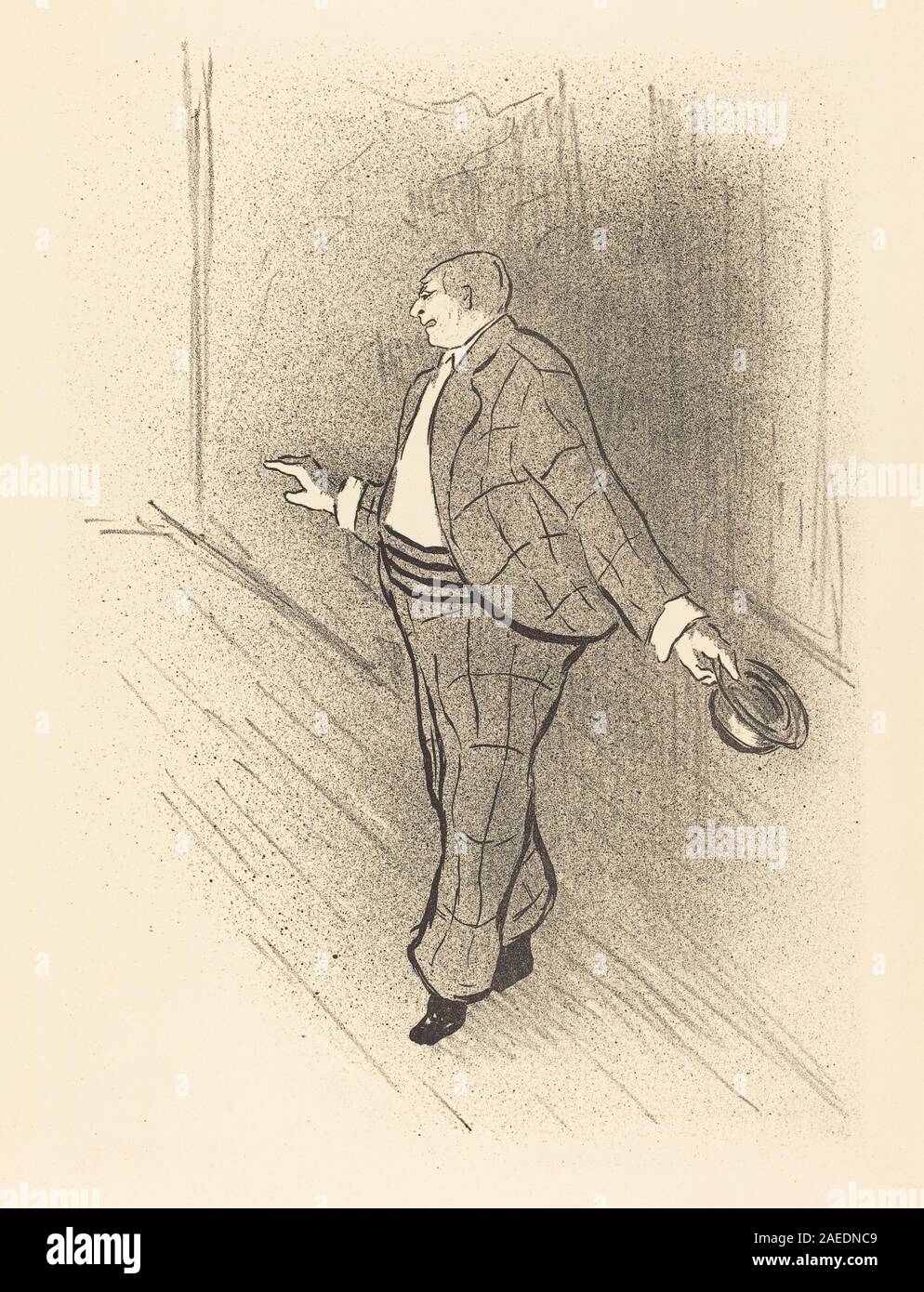 Henri-Gabriel Ibels, American Singer (Chanteur americain), 1893 ...