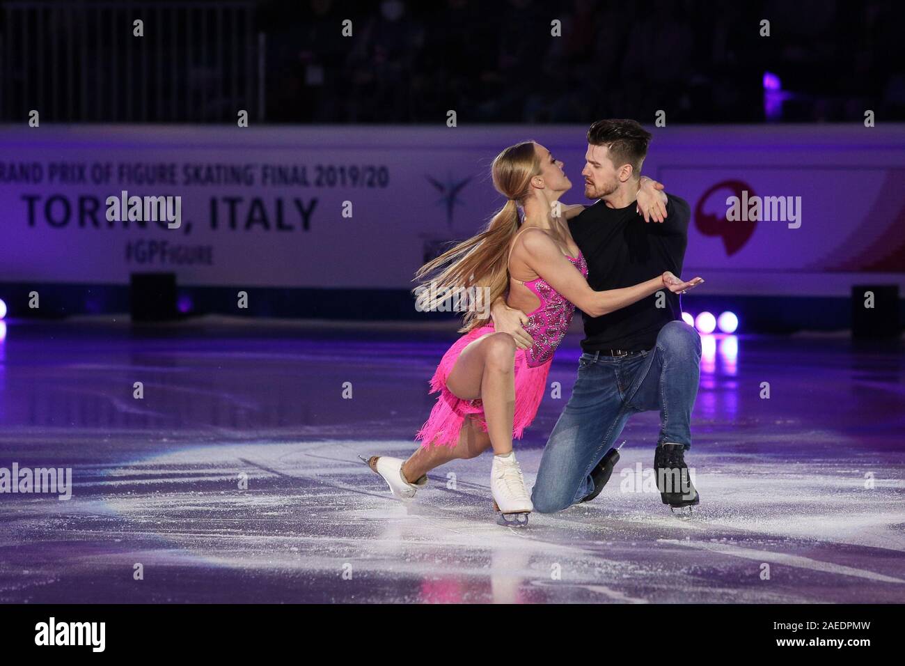 Torino, Italy. 8th Dec, 2019. grand prix of figure skating - gala ...