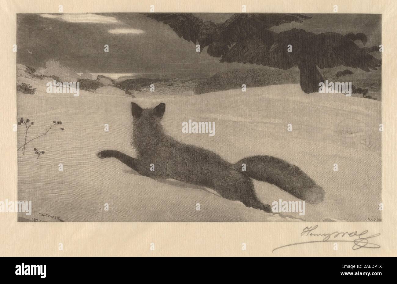 Henry wolf after winslow homer hi-res stock photography and images - Alamy