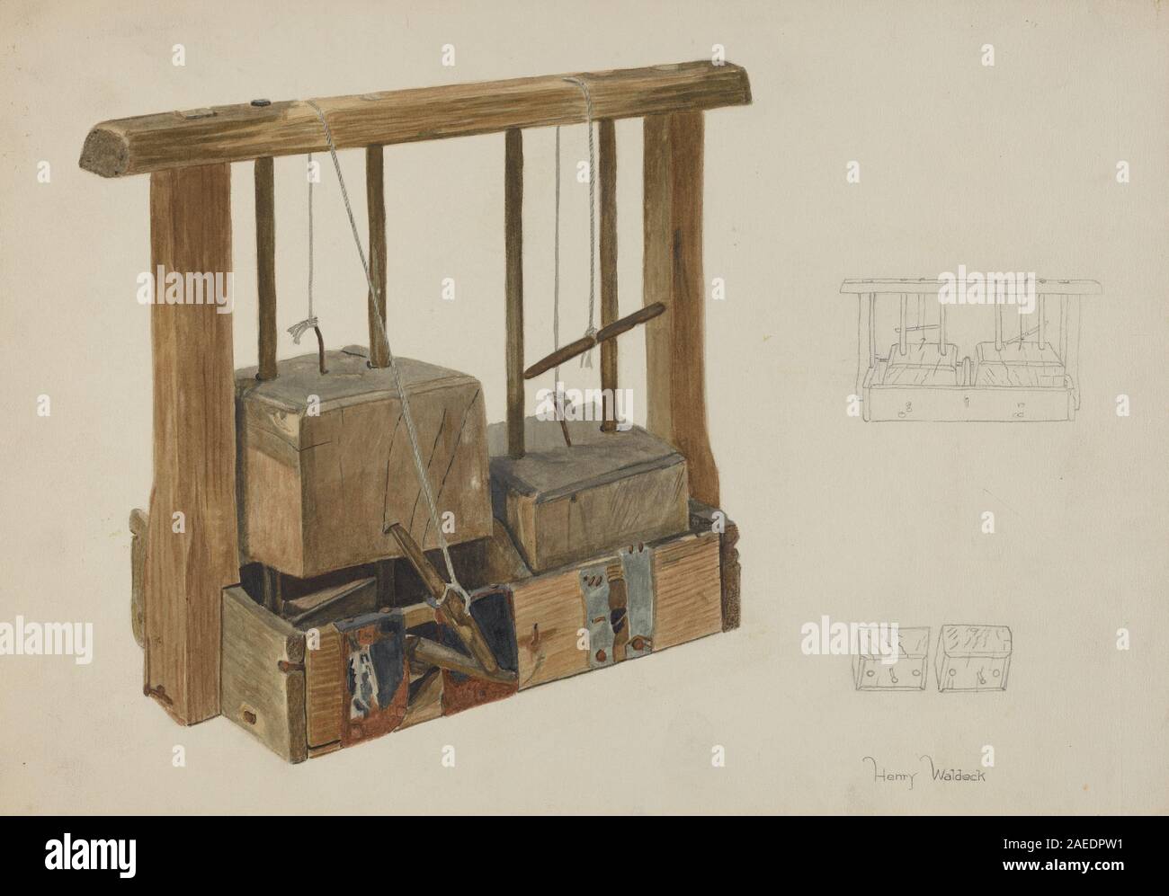 Henry Waldeck, Rat Trap, c 1938 Rat Trap; c. 1938 Stock Photo - Alamy