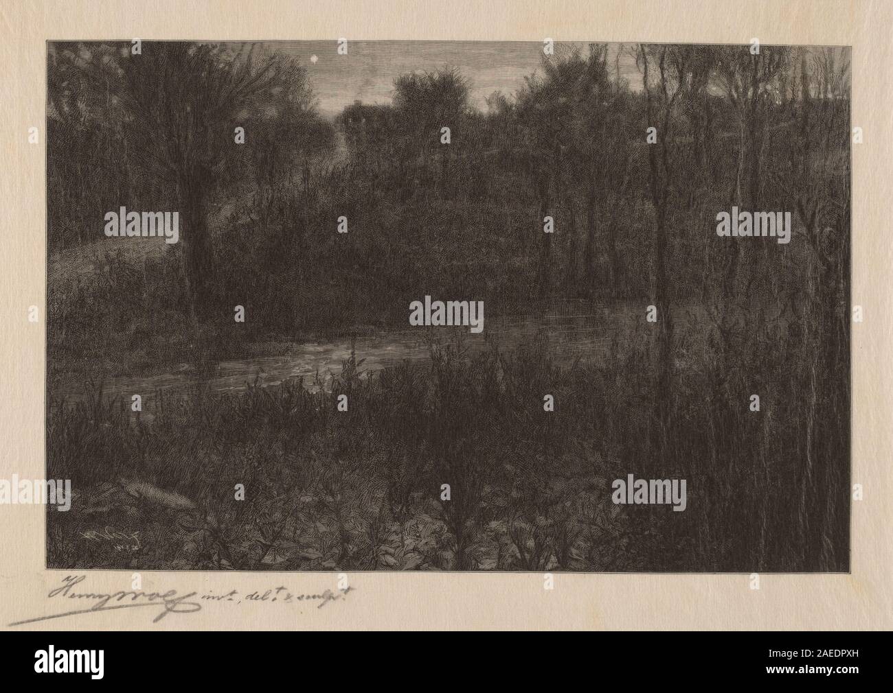 Henry Wolf, The Evening Star, c 1910 The Evening Star; circa 1910 date ...