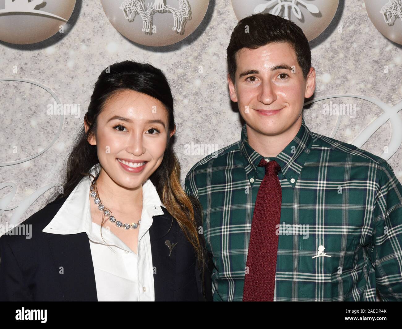 December 7, 2019, West Hollywood, California, USA: Olivia Sui and Sam ...