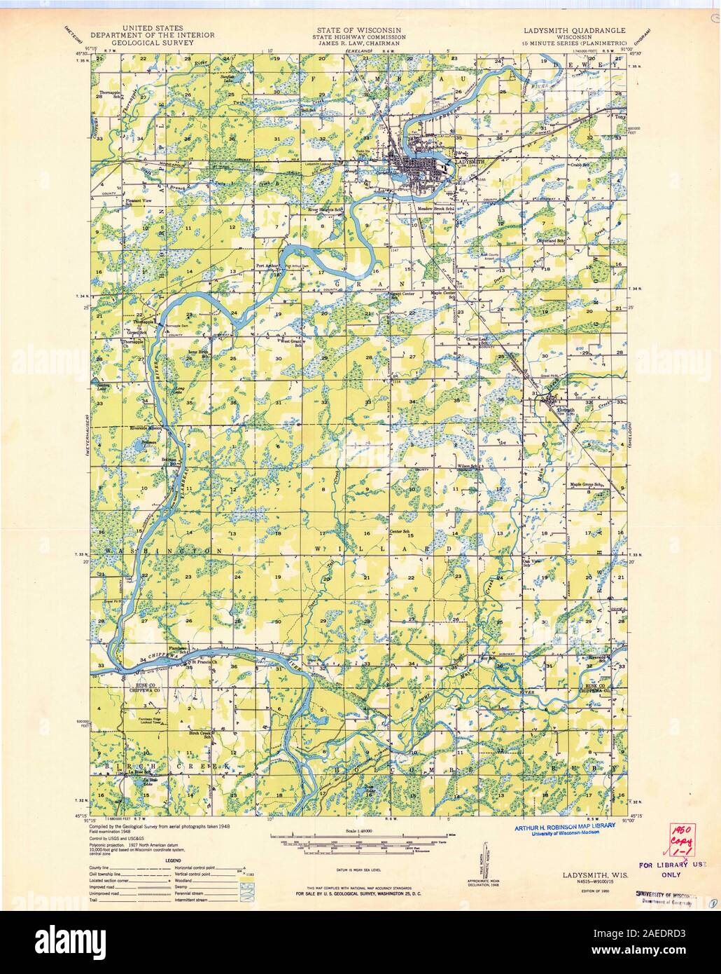 Map of ladysmith hi-res stock photography and images - Alamy