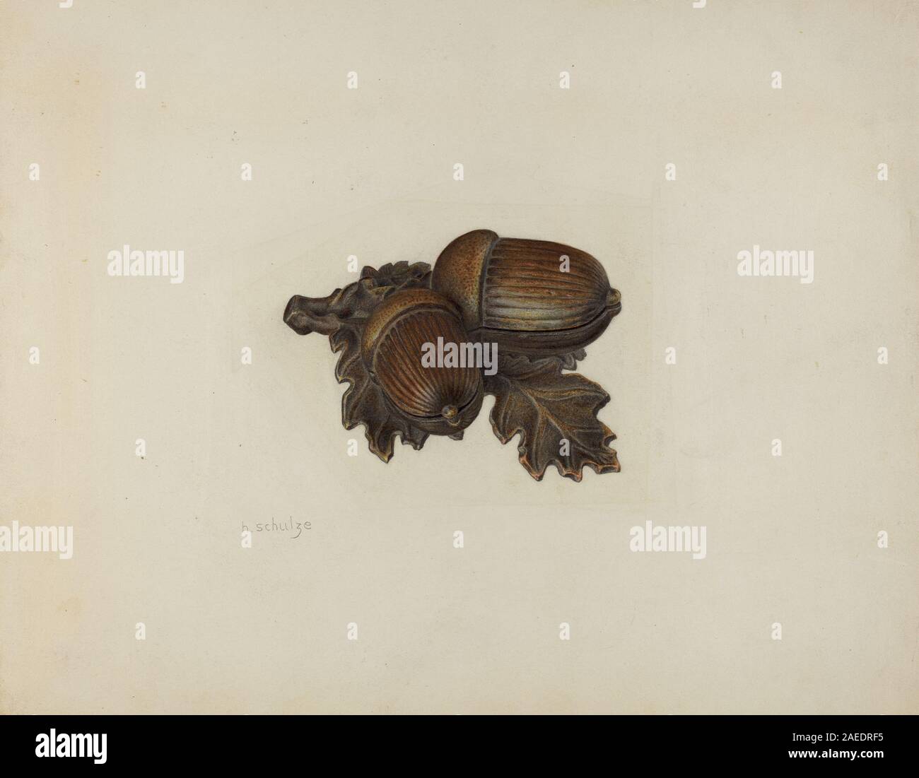 Herman Schulze, Pin Tray, c 1941 Pin Tray; c. 1941 Stock Photo - Alamy