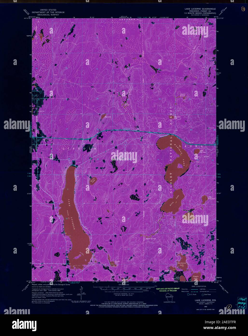 Map lake lucerne hi-res stock photography and images - Alamy