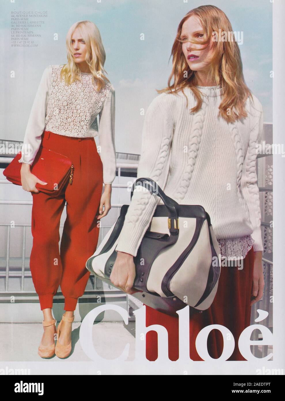 Chloe designer label hi-res stock photography and images - Alamy