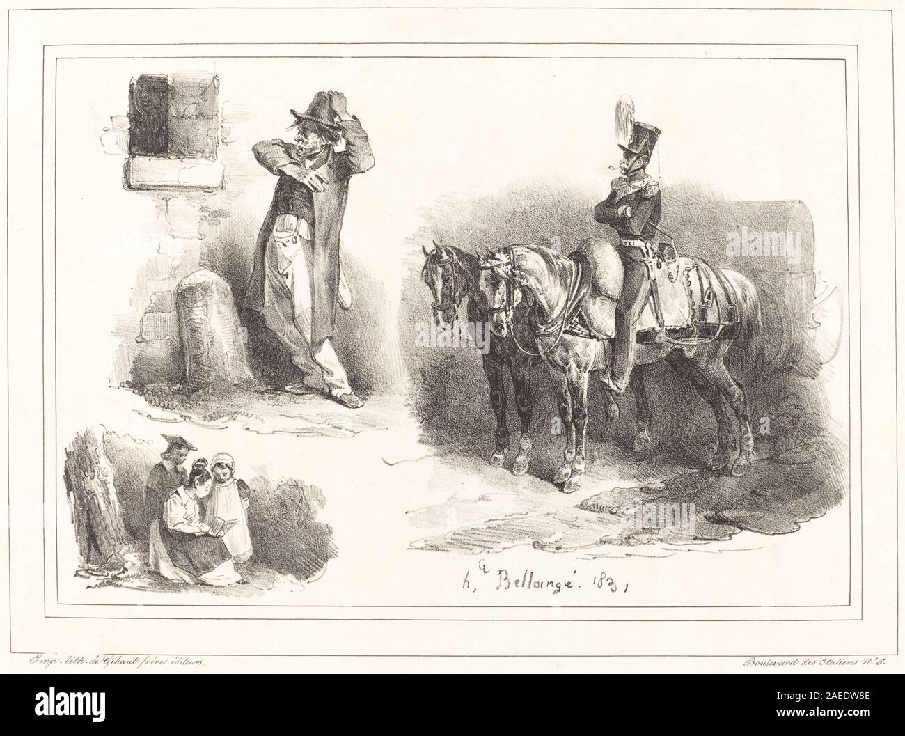 Three vignettes hi-res stock photography and images - Alamy