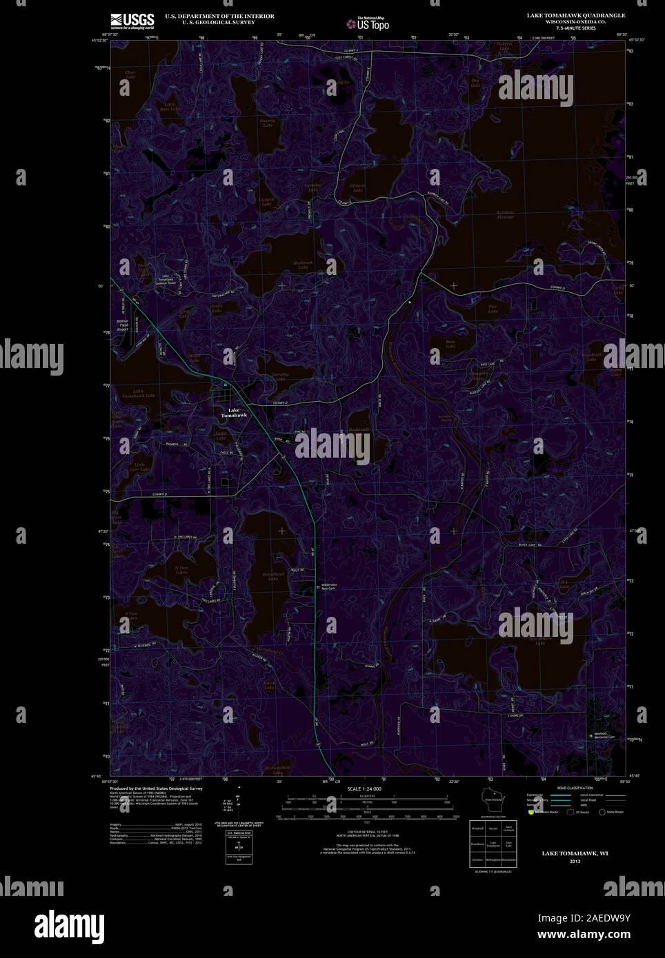 Tomahawk map hi-res stock photography and images - Alamy