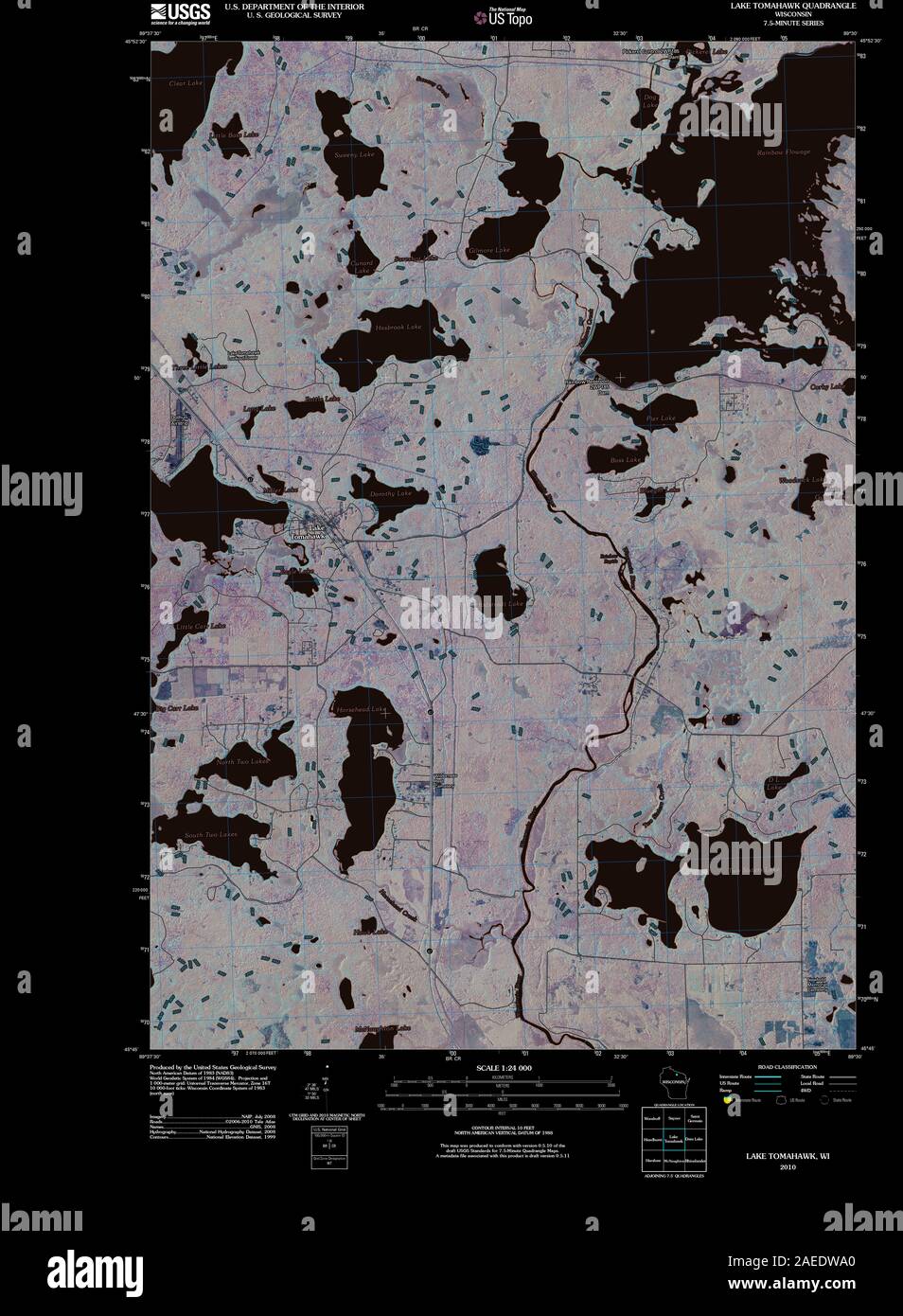 Tomahawk map hi-res stock photography and images - Alamy