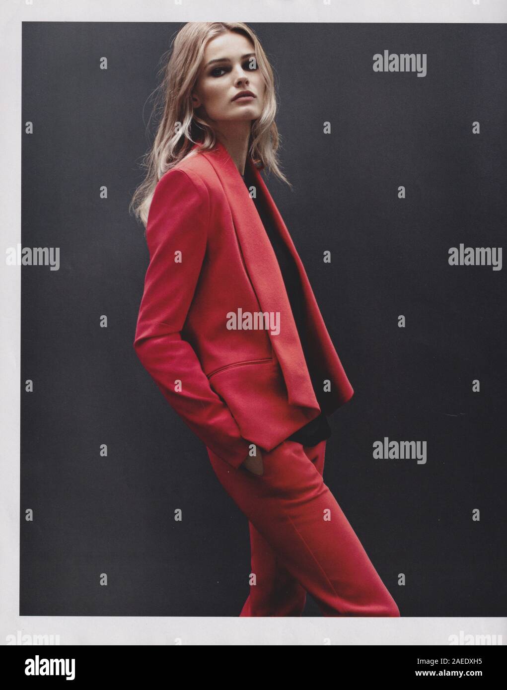 Calvin klein ck magazine advert hi-res stock photography and images - Alamy