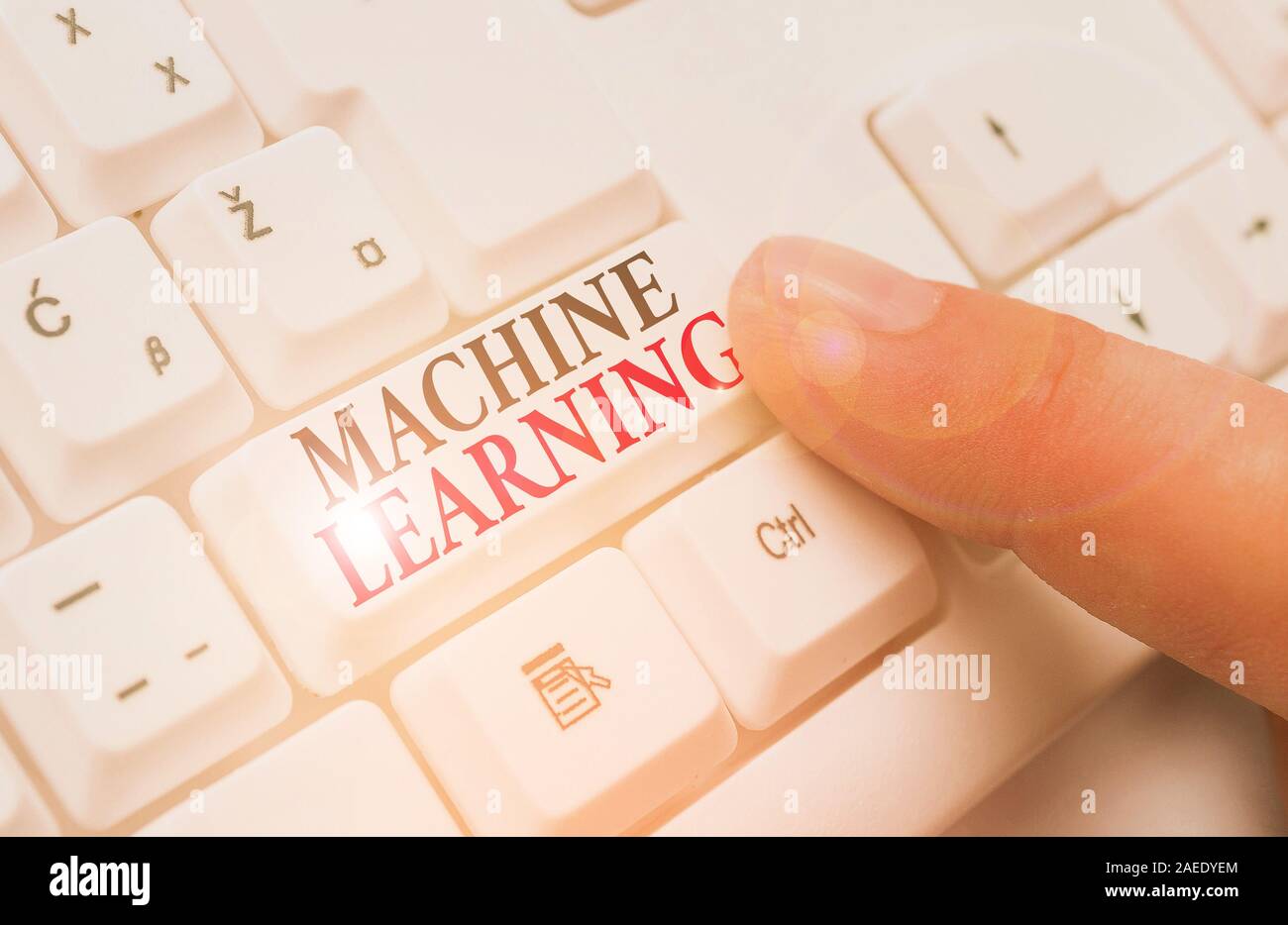 Word writing text Machine Learning. Business photo showcasing ...