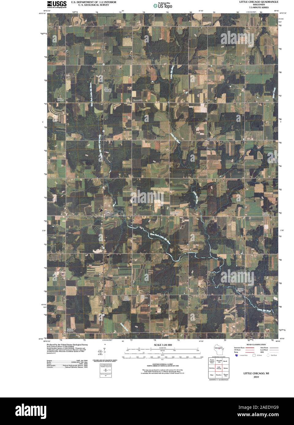 Chicago map historical Cut Out Stock Images & Pictures - Alamy