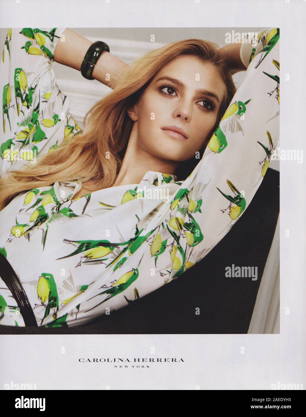 Carolina herrera advertising poster hi-res stock photography and images ...